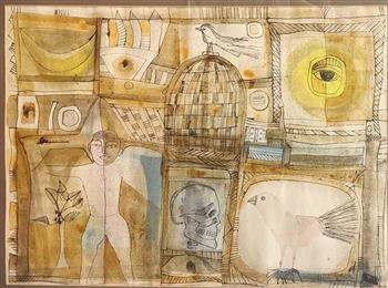 Badri Narayan | The Scholar, circa 1965, (Circa 1965) | MutualArt