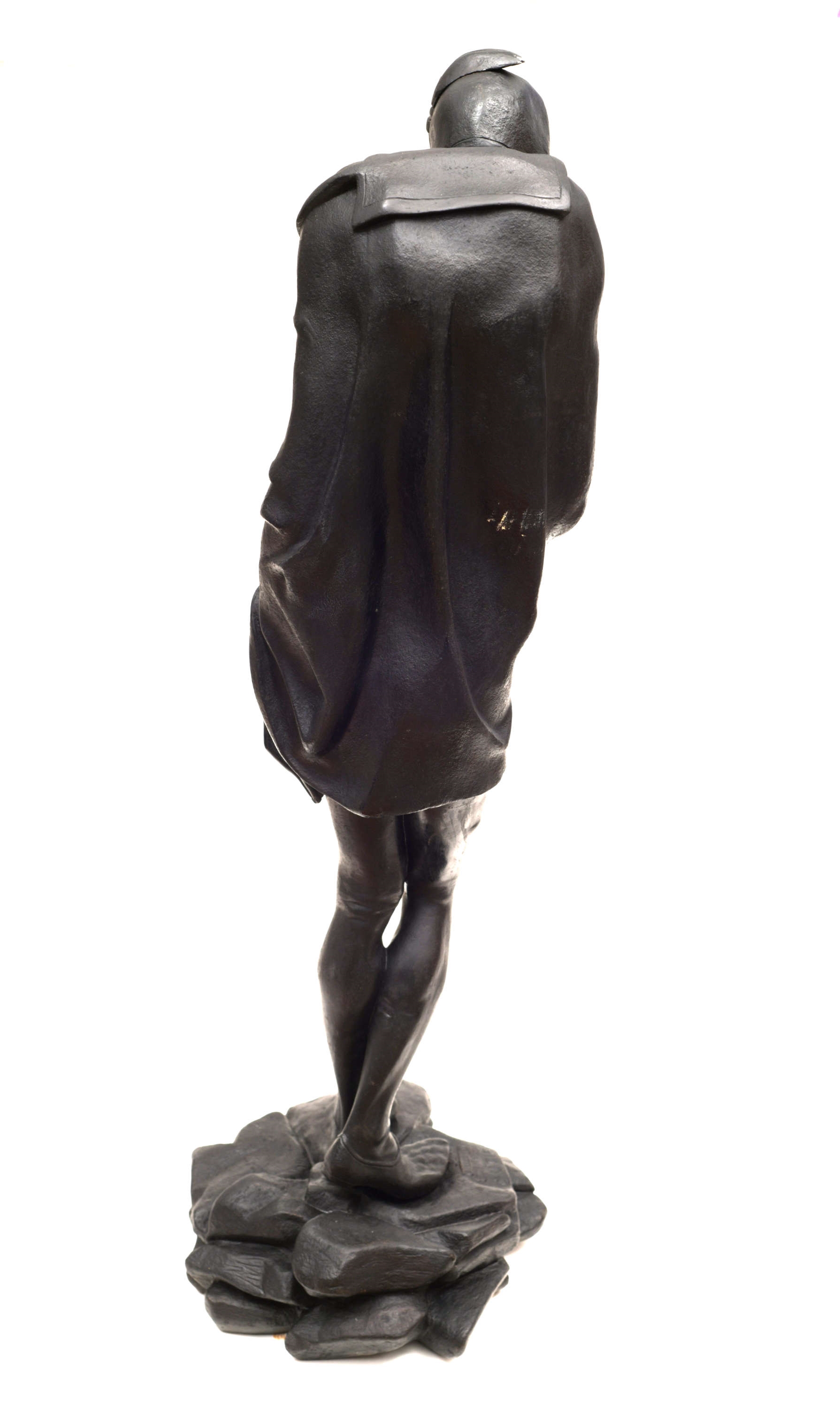 Jacques Louis Gautier | Cast iron figure Mephistopheles (20th Century ...