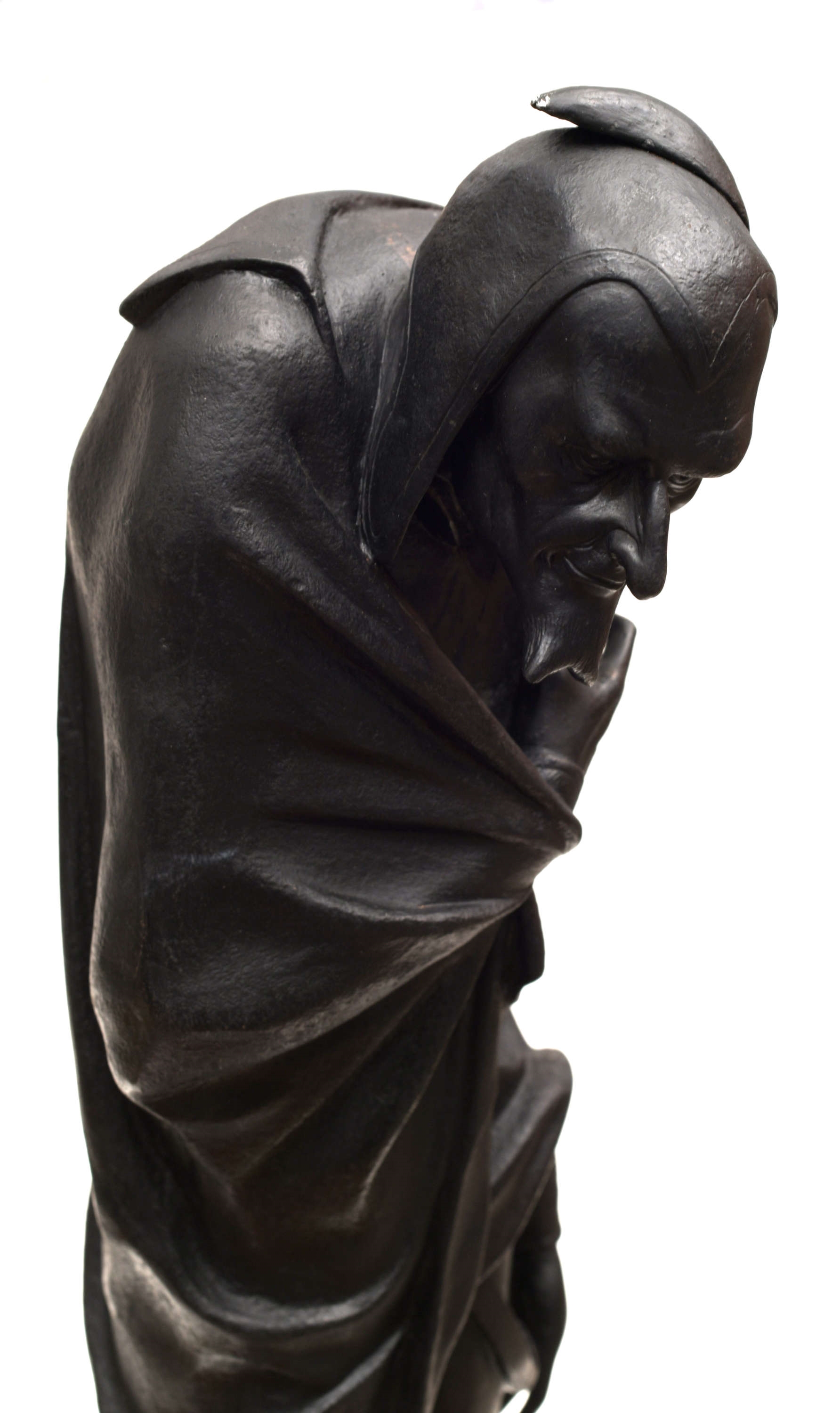 Jacques Louis Gautier | Cast iron figure Mephistopheles (20th Century ...