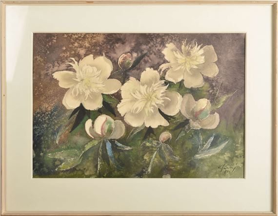 Karlis Sūnins | Peonies (Late 20th Century) | MutualArt