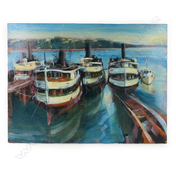 John Horner | OLD FERRIES BEAUMONT ST AUCKLAND | MutualArt