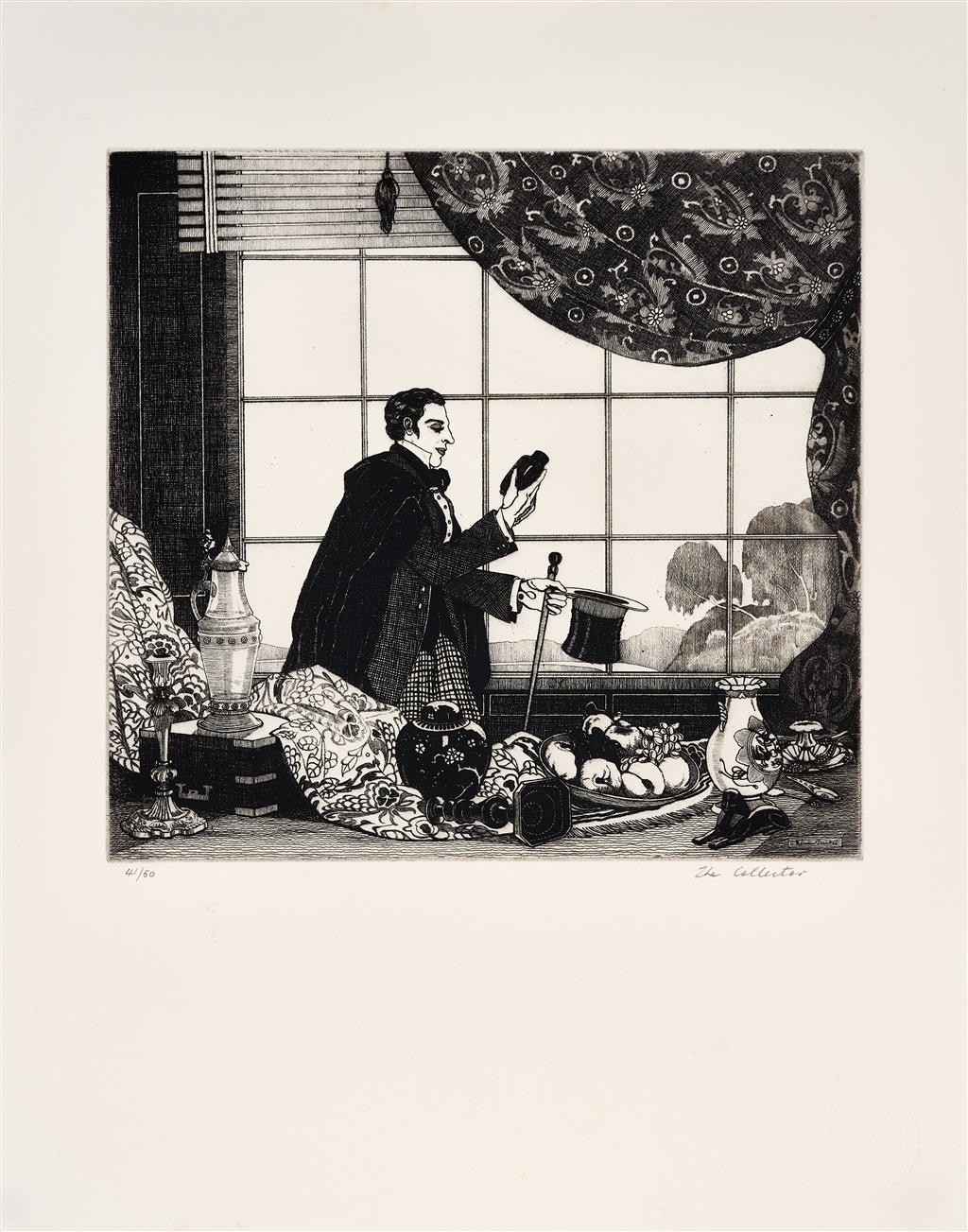 Adrian George Feint | The Collector | MutualArt