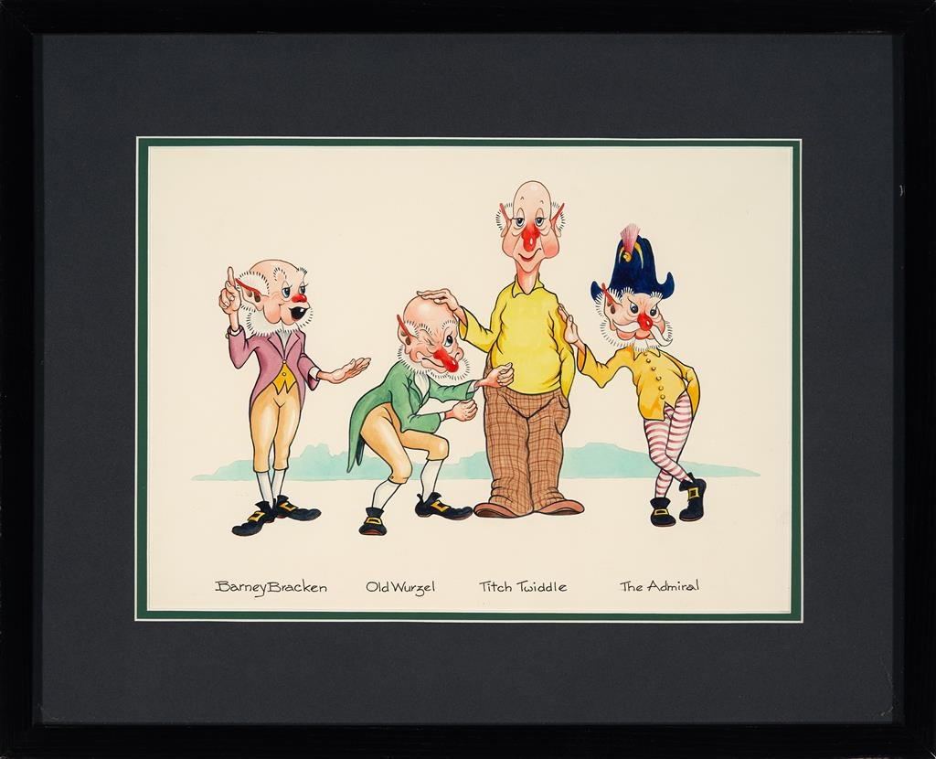 Charles Newman | 4 Characters from Illustration for Childrens Book ...