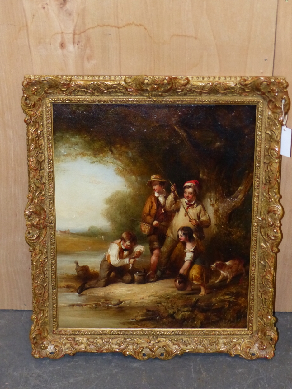 Thomas Falcon Marshall | LANDING THE CATCH (1841) | MutualArt