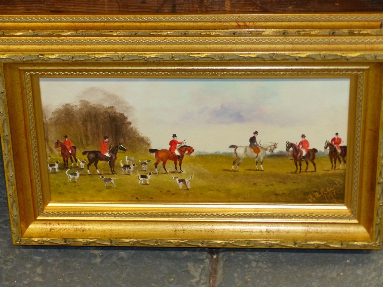 Philip H. Rideout | A PAIR OF HUNTING SCENES (1897) | MutualArt