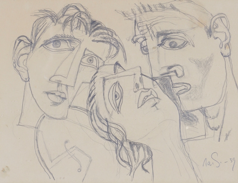 Aage Storstein | Tre hoder (1939) | MutualArt