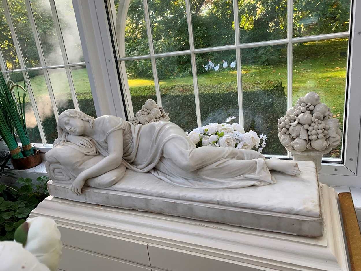 Edward Hodges Baily | Sleeping nymph | MutualArt