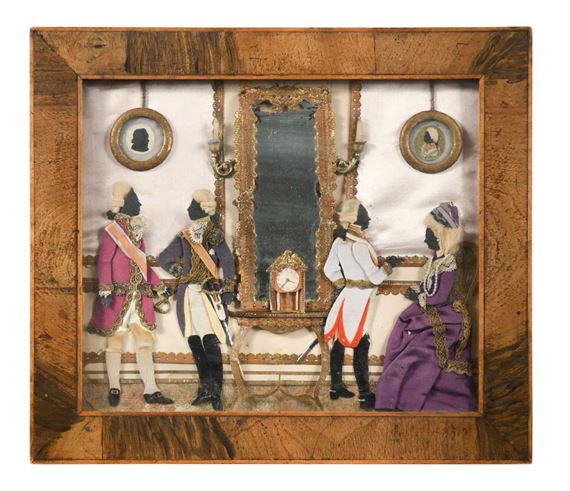 German School, 19th Century | A collaged courtly vignette | MutualArt
