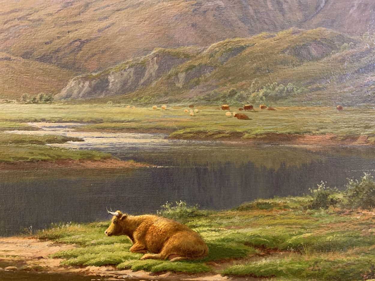 Walter J. Watson | Cattle in a Highland landscape | MutualArt