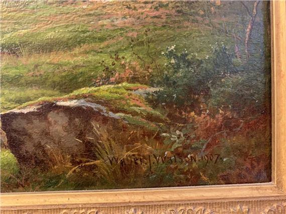 Walter J. Watson | Cattle in a Highland landscape | MutualArt