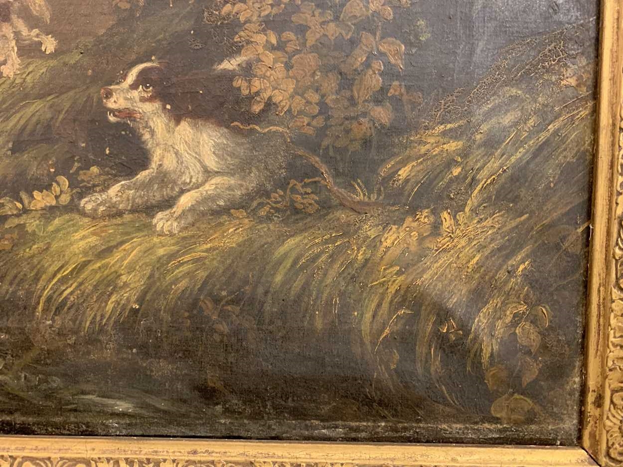 Philip Reinagle | shooting with setters by a stream | MutualArt