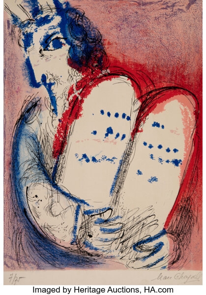 Marc Chagall | Moses | MutualArt