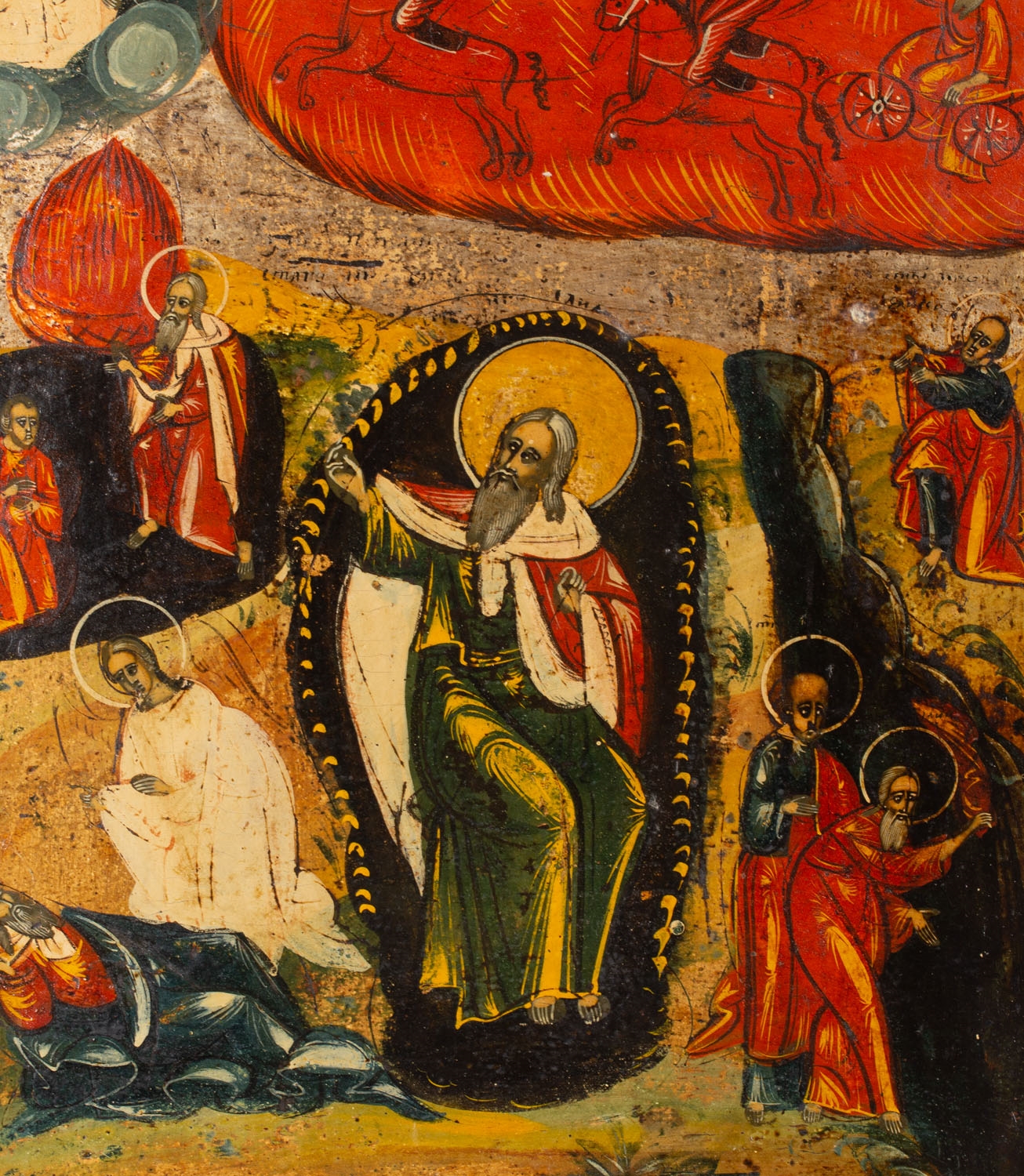 Russian School, 19th Century | 'Vision of the prophet Elijah' | MutualArt