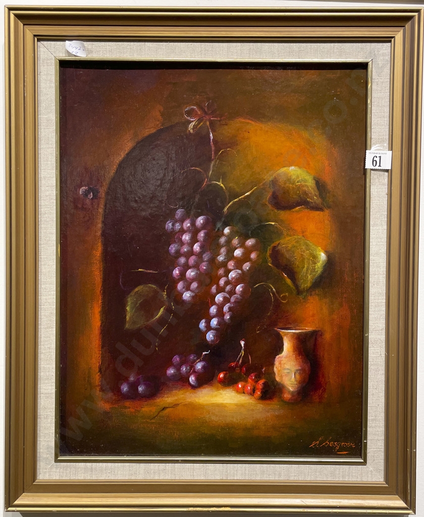Simon Cosgrove | S Cosgrove - Still Life with Fruit | MutualArt