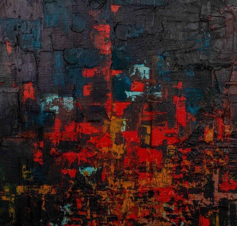 Jorge Vargas | Jorge Vargas Abstraction Oil on Canvas | MutualArt