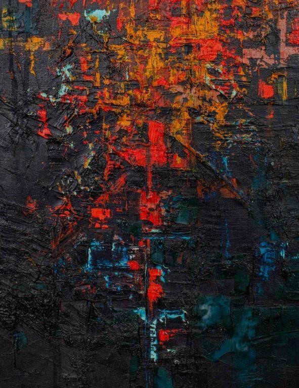 Jorge Vargas | Jorge Vargas Abstraction Oil on Canvas | MutualArt