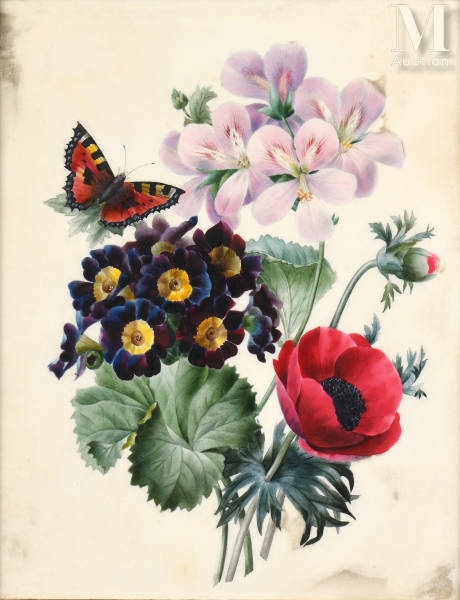 Pierre-Joseph Redoute | Jeté de fleurs (1831) | MutualArt