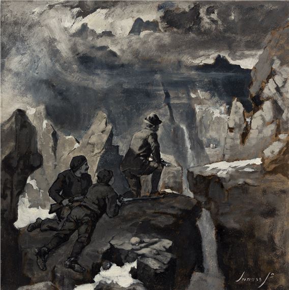 George Inness, Jr. | Stalking. | MutualArt