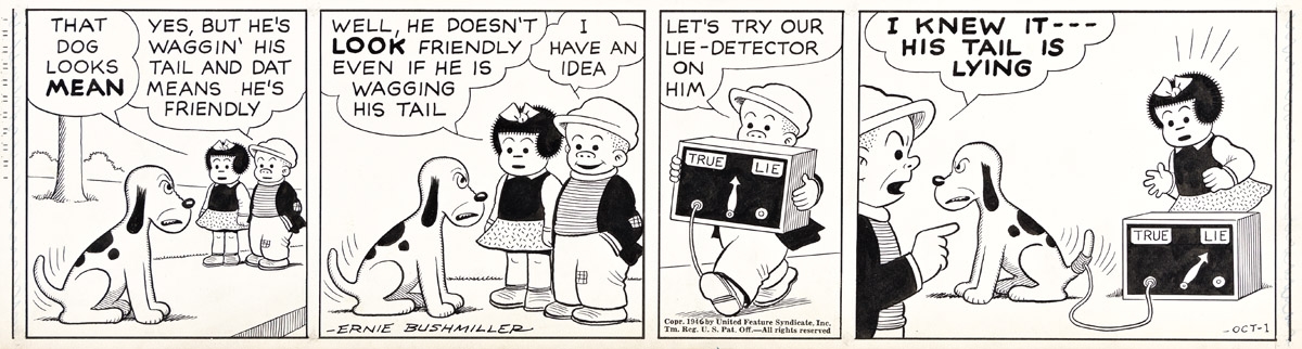 Ernie Bushmiller | Pair of Nancy Daily Comic Strips (1946) | MutualArt