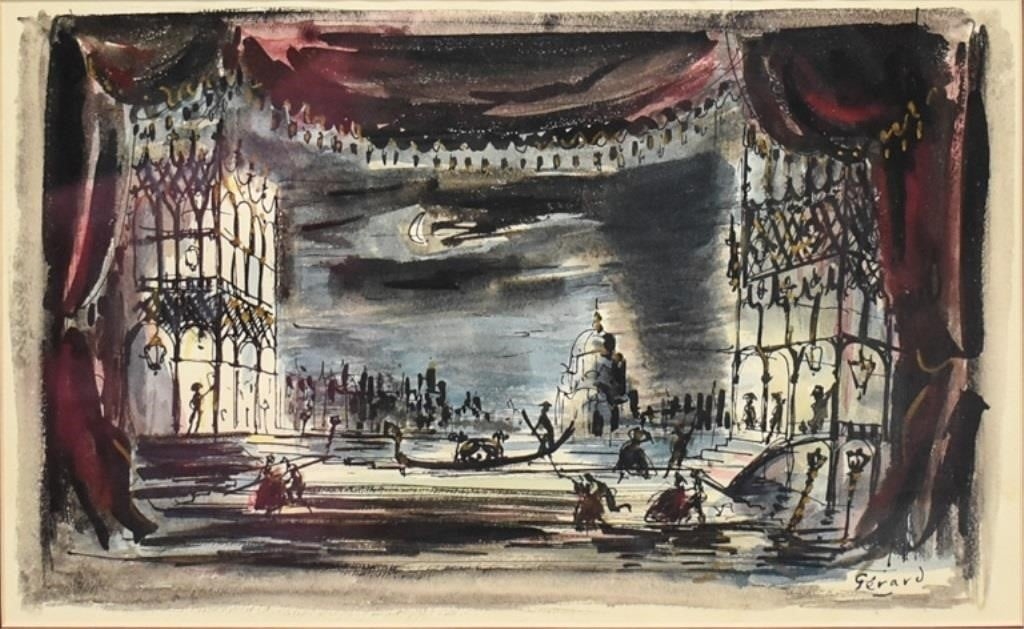 Gerard Vicaire | set design | MutualArt