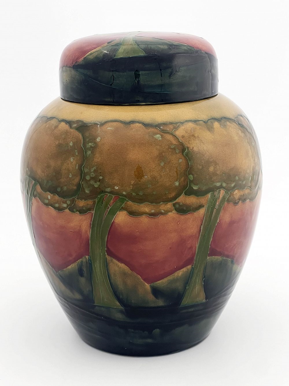 William Moorcroft | A large Eventide ginger jar and cover (Circa 1925 ...