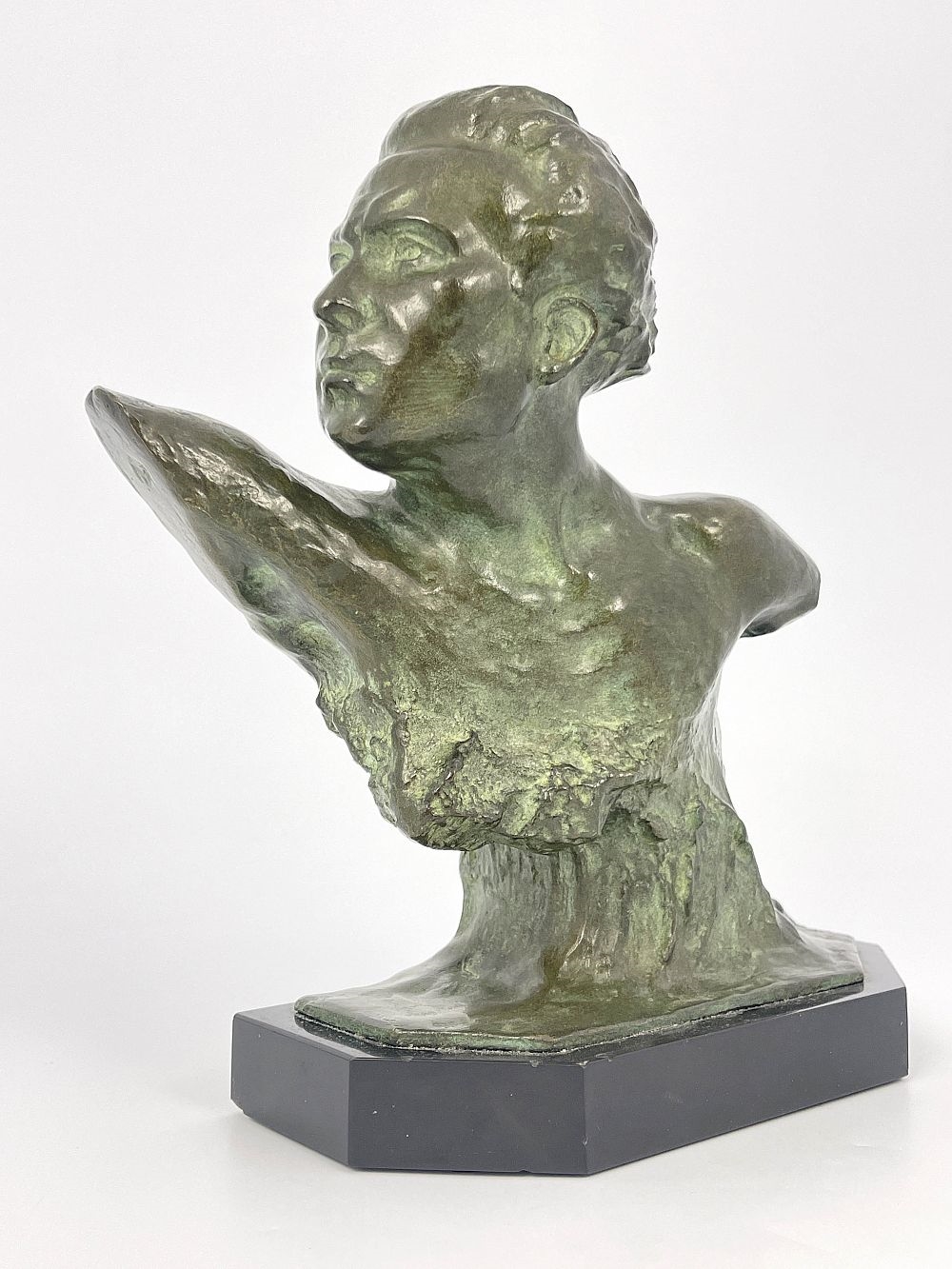 Frédéric Focht | Bust of the French aviator Jean Mermoz (Circa 1930 ...