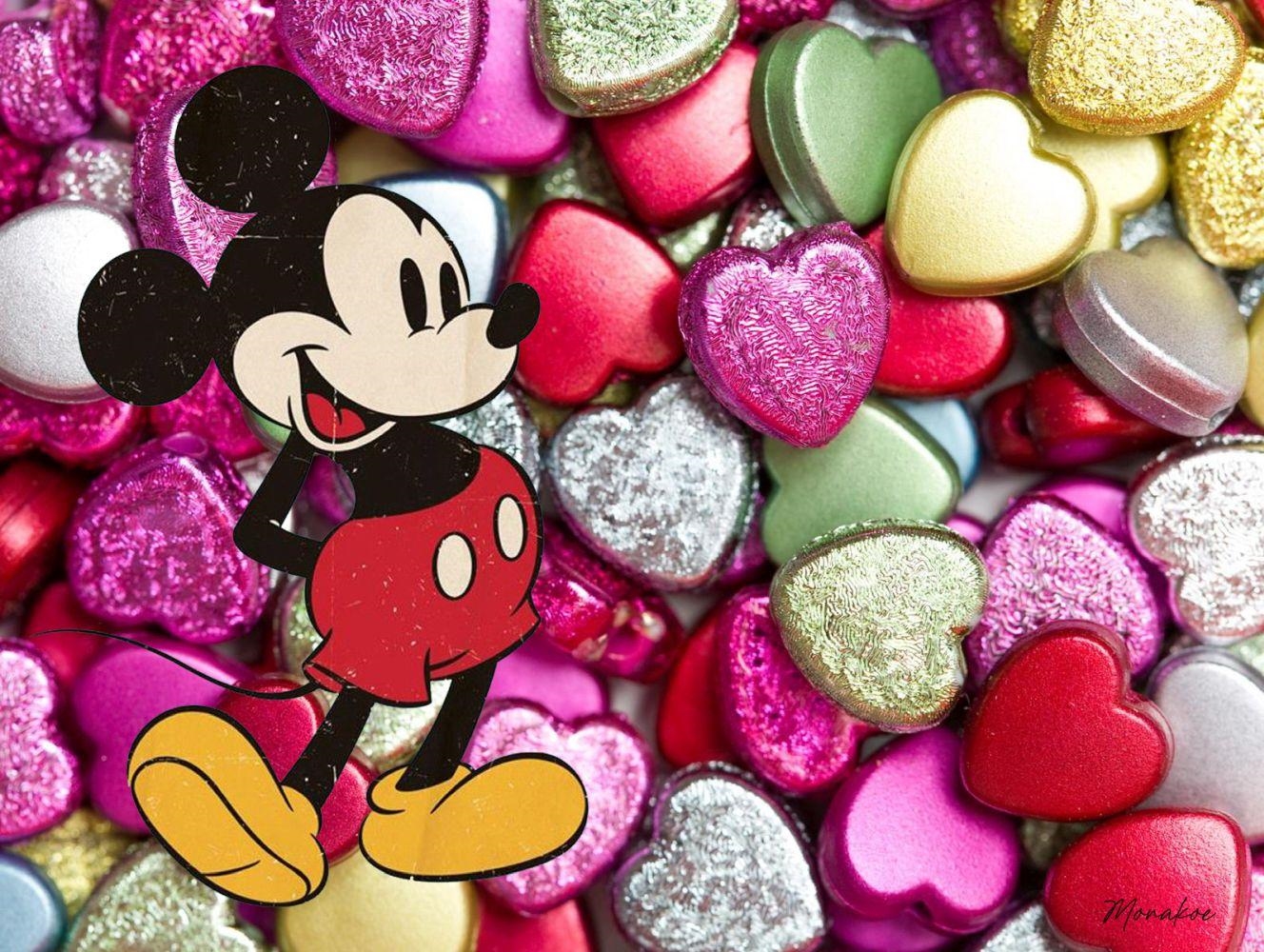Monakoe | Mickey Hearts | MutualArt