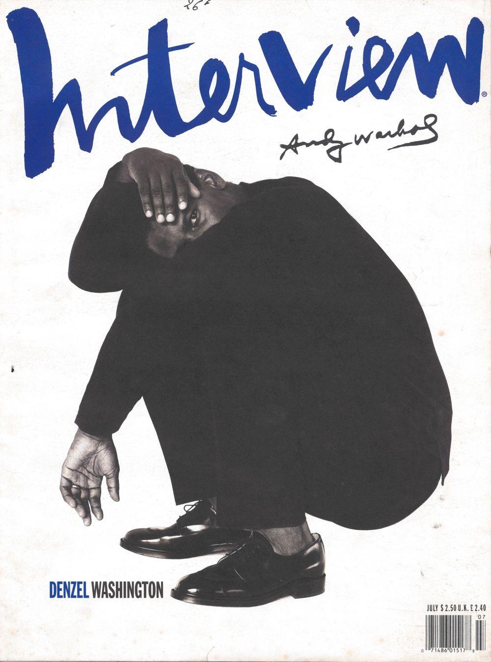 Andy Warhol | Magazine Interview - Denzel Washington - 1990 (1990 ...