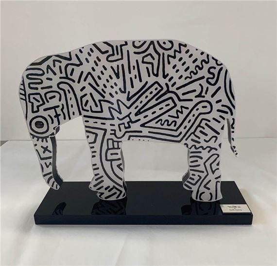 Keith Haring | Sculpture Elephant Keith Haring | MutualArt