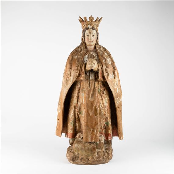 Dutch School, 19th Century | Crowned female figure (18th Century 19th ...