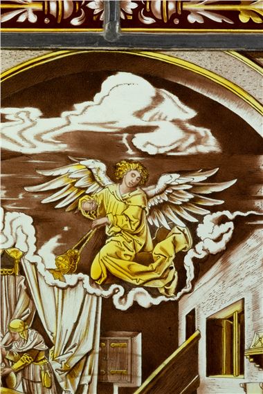 Albrecht Dürer | Three rectangular painted and stained leaded glasses ...