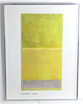 Mark Rothko | No 6. Violet, Green and Red | MutualArt