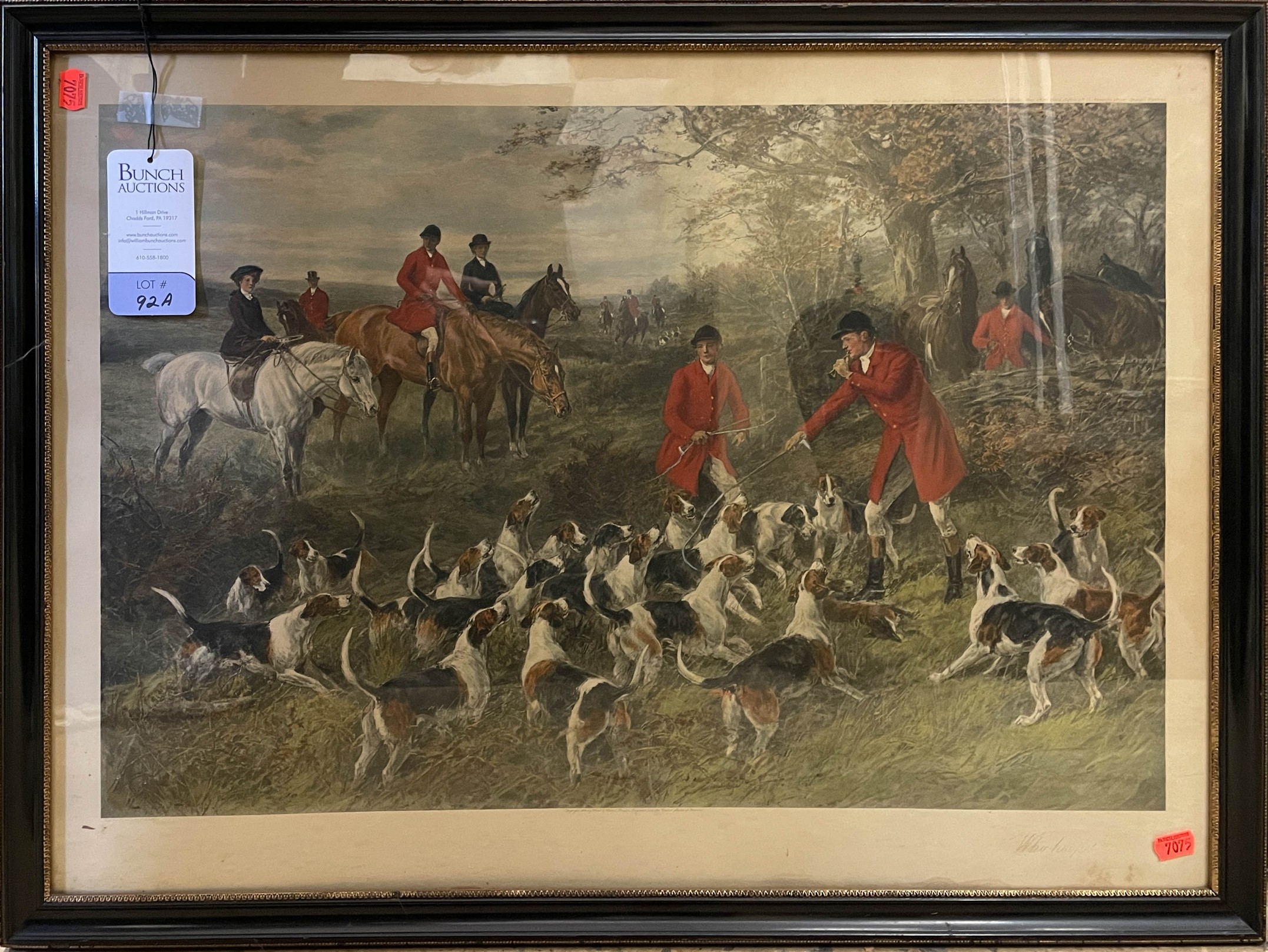 Heywood Hardy | Heywood Hardy Hunt Print (1909) | MutualArt