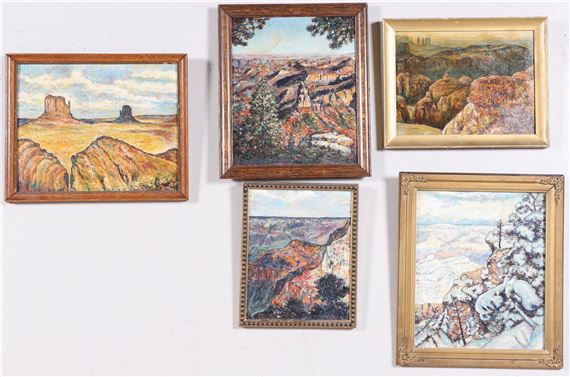 James Coker | James Coker 5 Western Landscapes | MutualArt