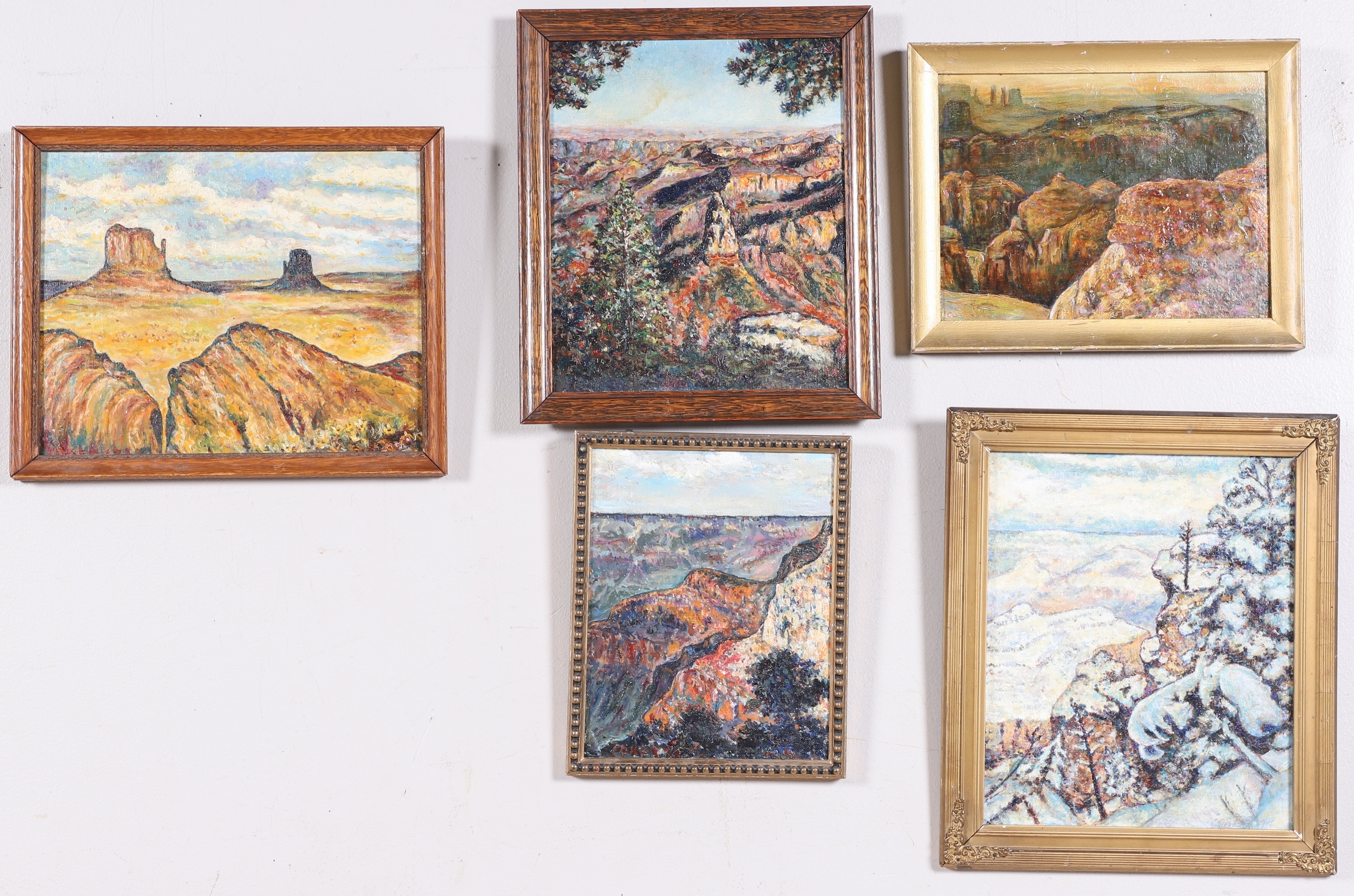 James Coker | James Coker 5 Western Landscapes | MutualArt