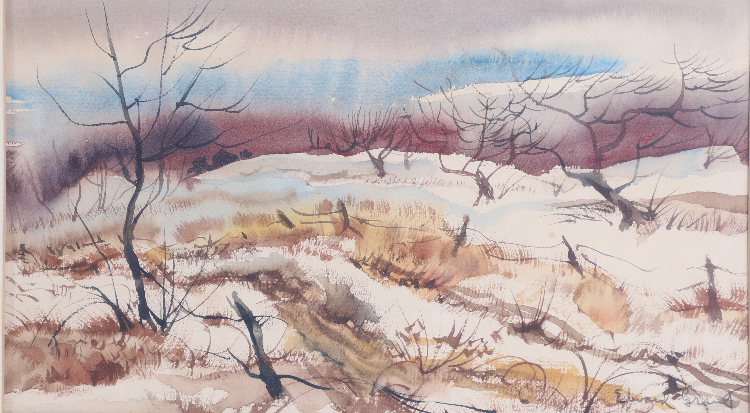 Edward Grant | Edward Grant 5 Watercolors | MutualArt