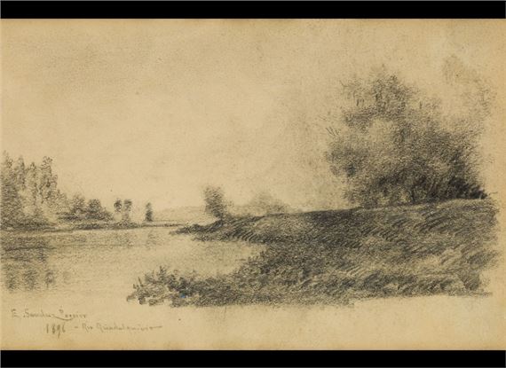 Emilio Sanchez-Perrier | Rio Guadalquivir (1896) | MutualArt