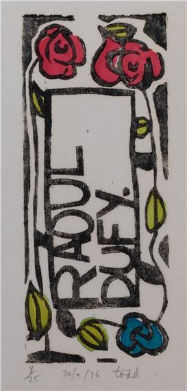 Geoffrey David Todd | Raoul Dufy 1976 (1976) | MutualArt