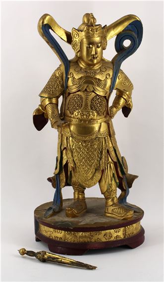 Chinese School | CHINESE TEMPLE GUARDIAN | MutualArt