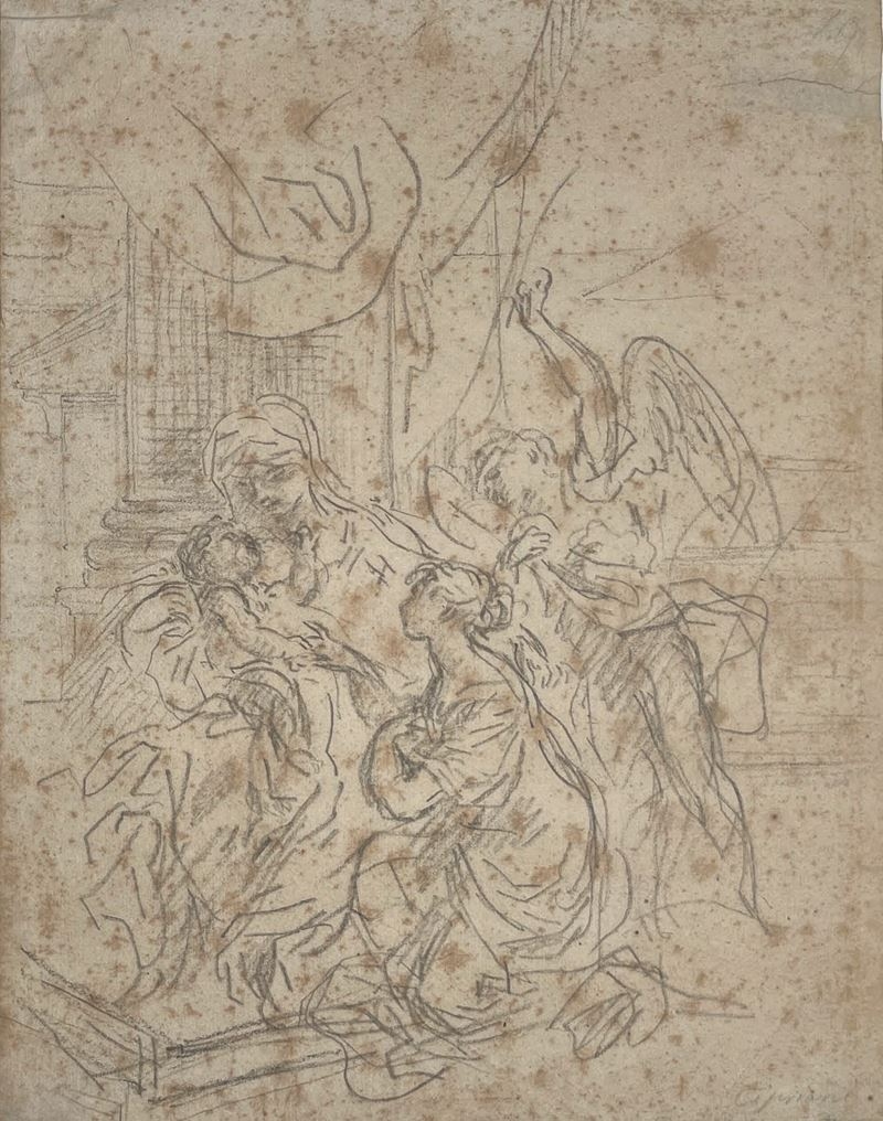 Anton Domenico Gabbiani | Matrimonio mistico di santa Caterina | MutualArt