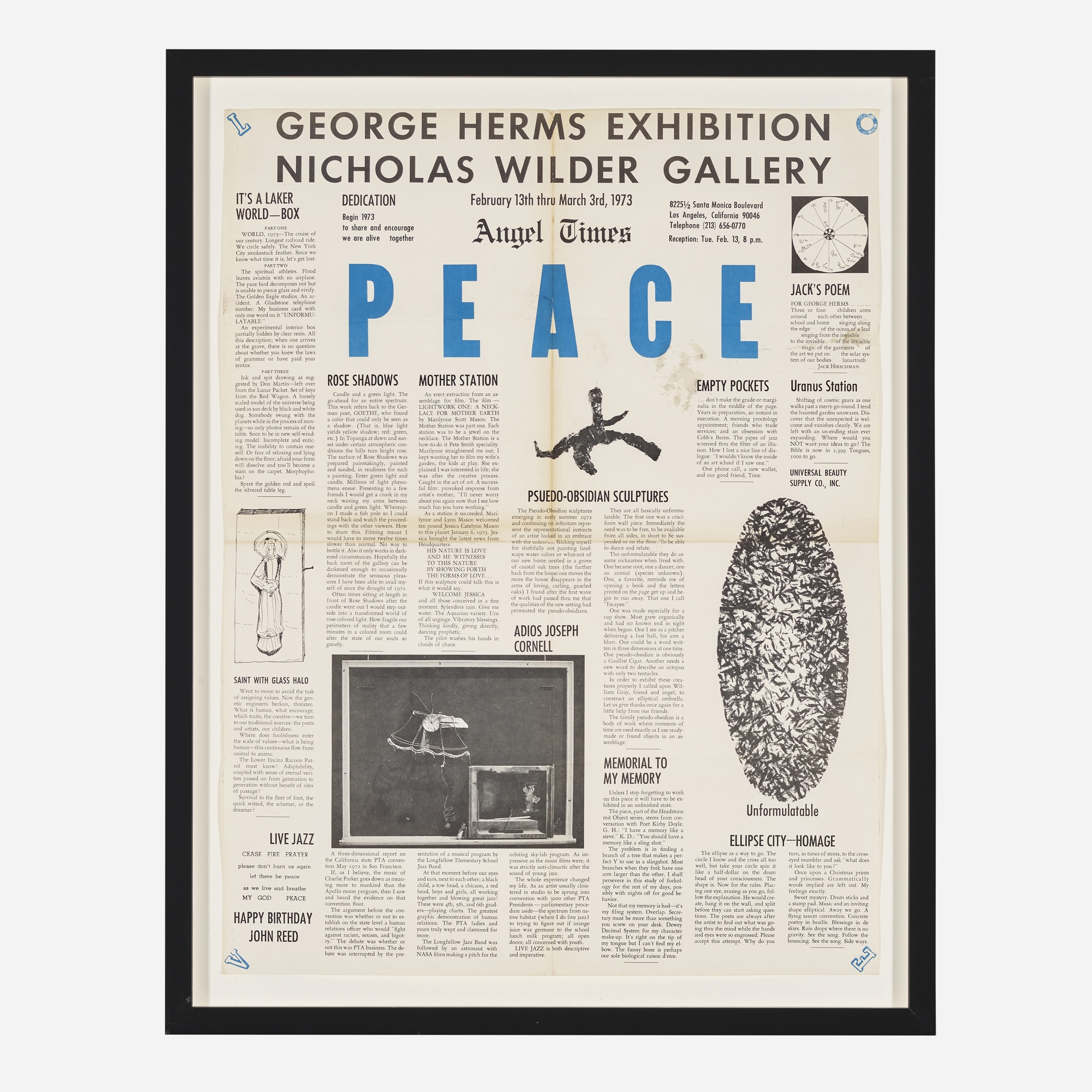 George Herms | Collection of Ephemera (1965 - 1973) | MutualArt