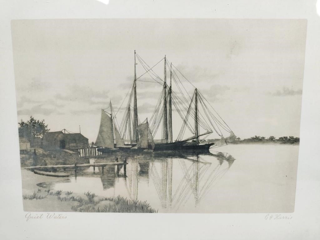 H. Harris | Quiet Waters | MutualArt