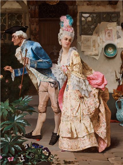 Hugo Salmson | At the flower seller | MutualArt