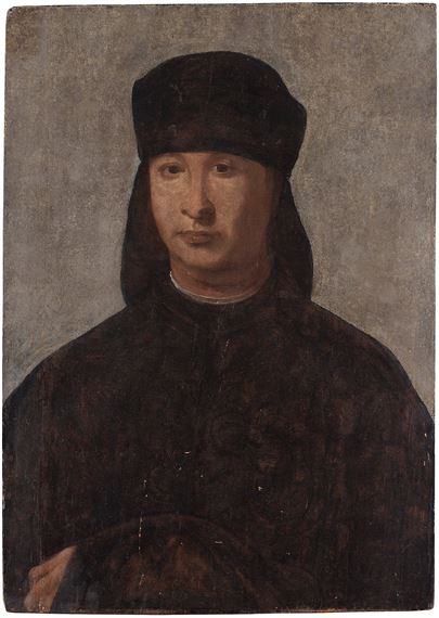 Giovanni Antonio Boltraffio | Saint John the Evangelist, bust-length ...