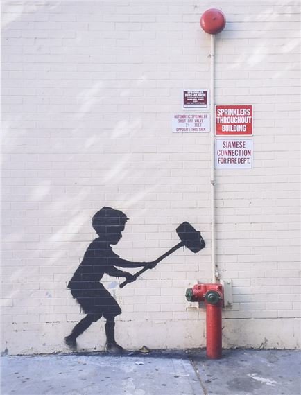 Banksy | Broadway Fire Hydrant | MutualArt