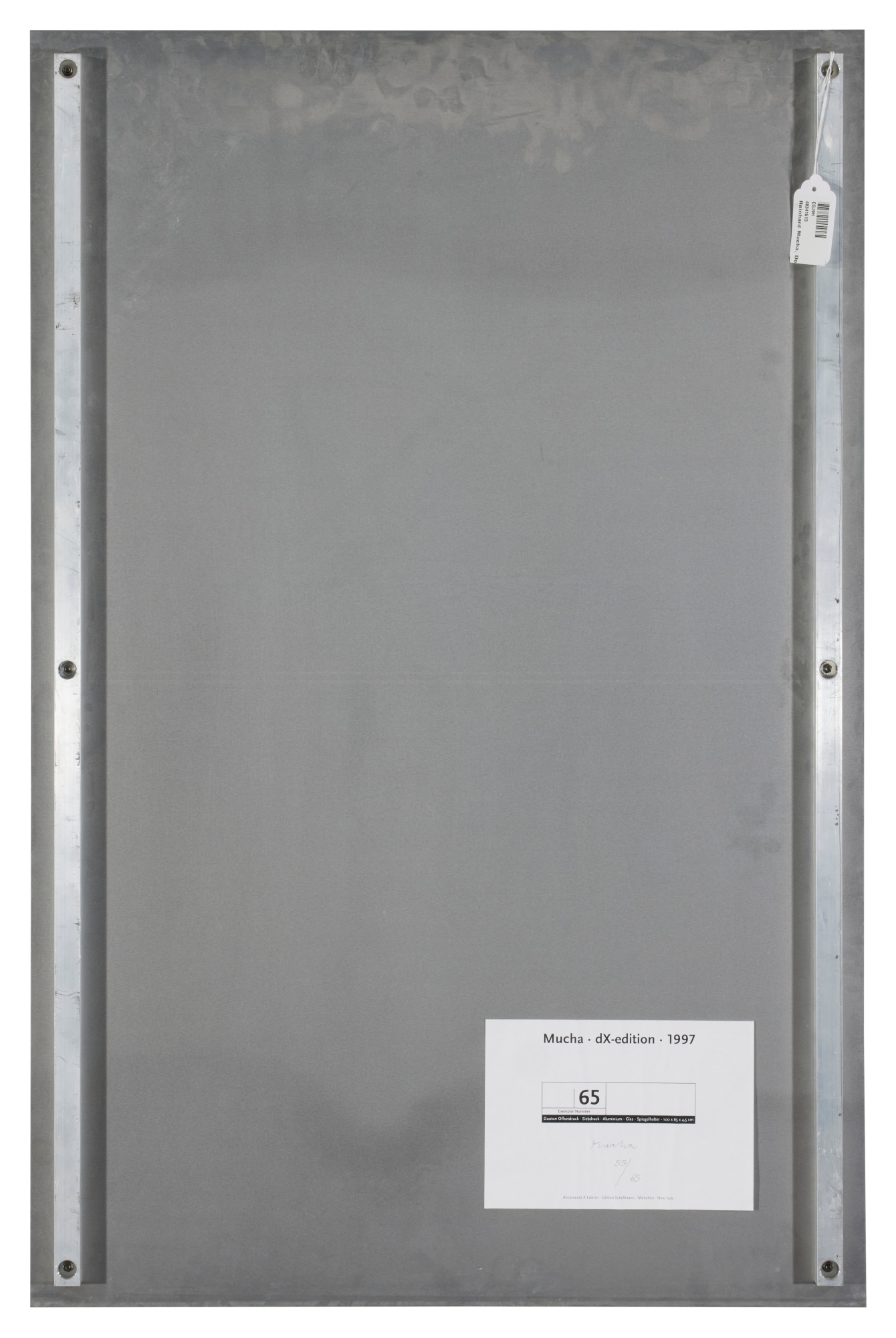 Reinhard Mucha | Documenta X Edition | MutualArt