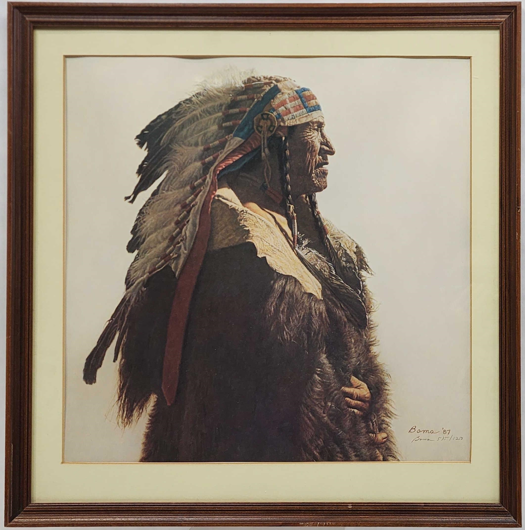 James Bama | Crow India From Lodge Grass | MutualArt