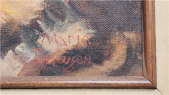 Maria Rawson | Mario Rawson Signed Oil On Canvas Painting | MutualArt