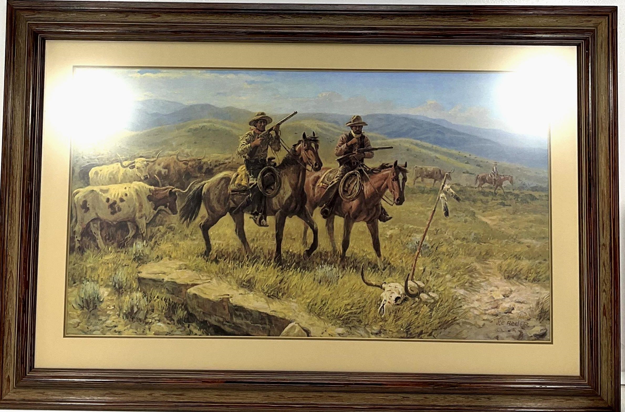 Joe Beeler | Joe Beeler Cowboy Lithograph | MutualArt