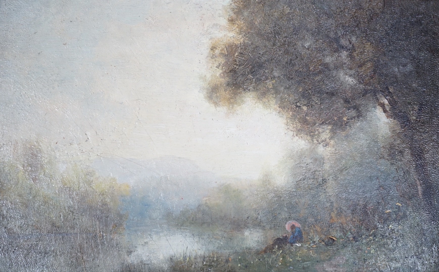 Robert Crannell Minor | Ethereal river landscape | MutualArt